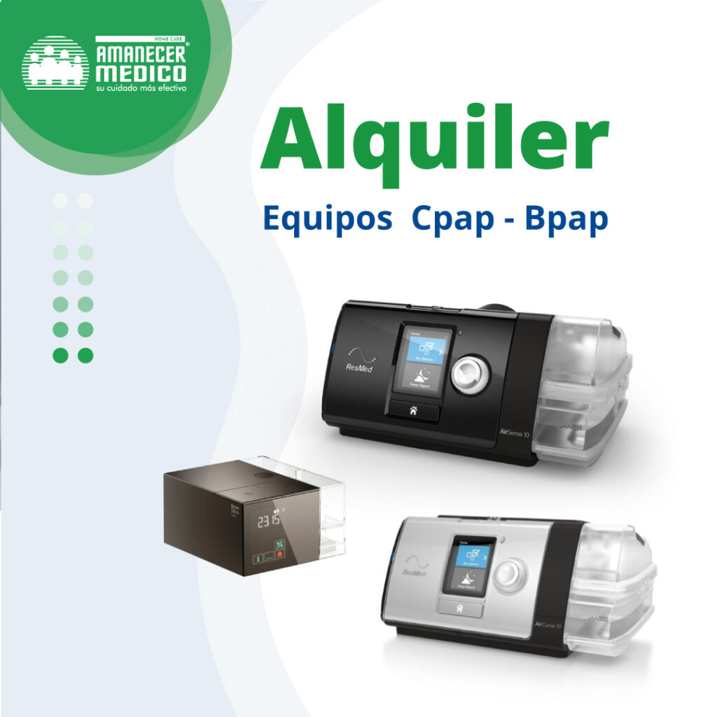 Alquiler Cpap - Bipap - Amanecer Medico